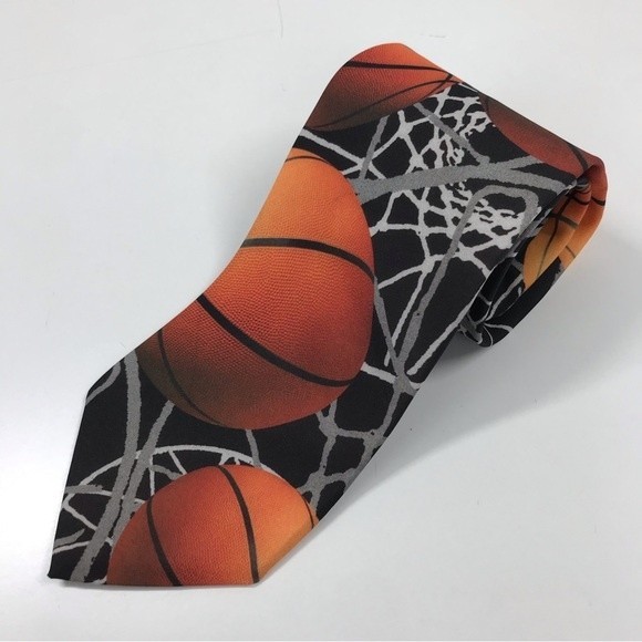 Accessories | Ralph Marlin Just Balls Basketball Zone Necktie 200 Linda ...